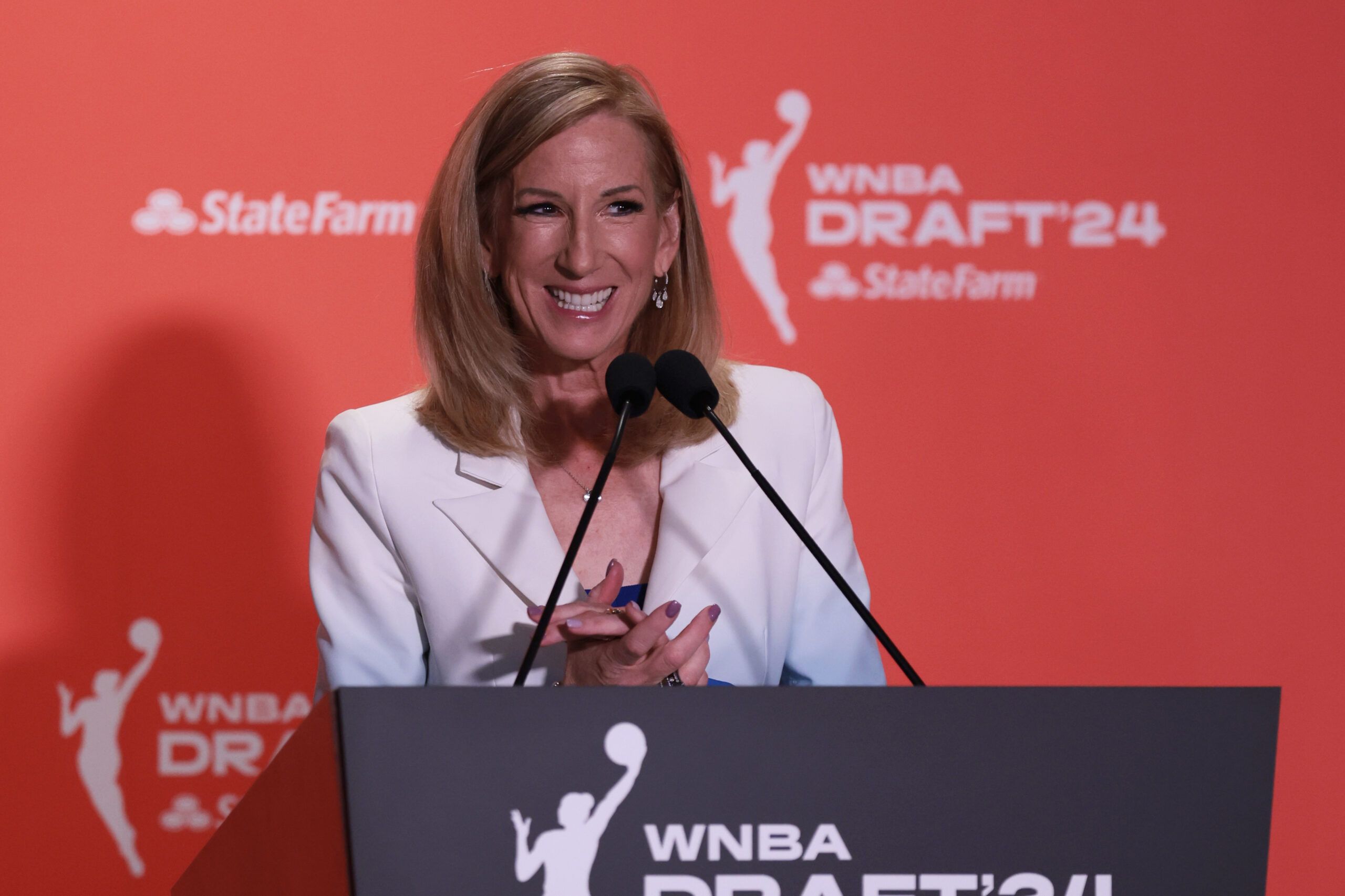WNBA commissioner Cathy Engelbert vows league…