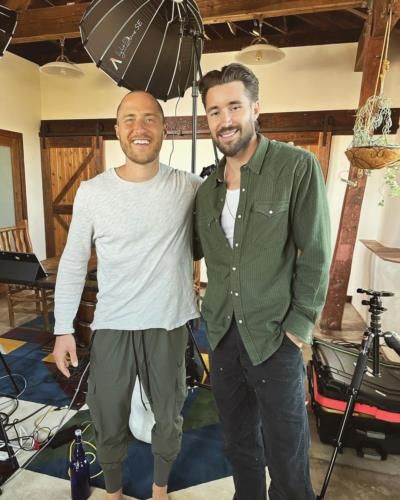 Jeff Wittek And Mike Posner: A Radiant Moment Of…