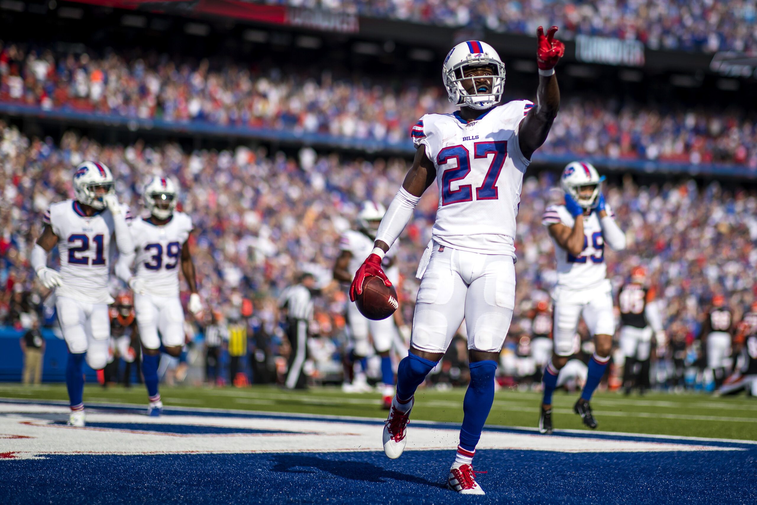 Tre’Davious White explains why he picked the Rams in…