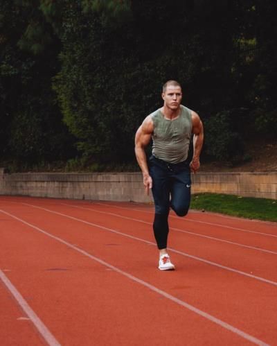 Christian Mccaffrey's Speed And Precision On The Track