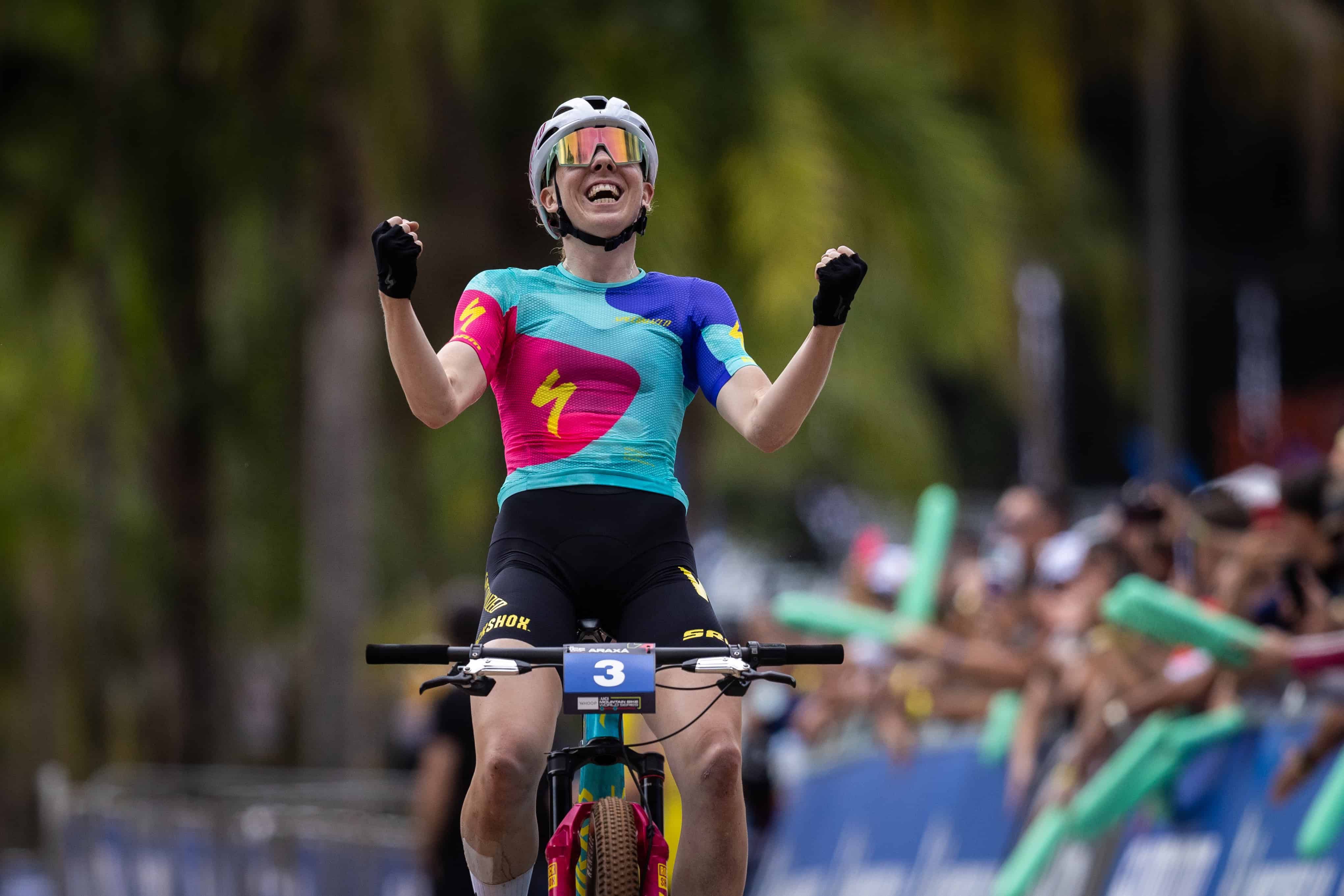 UCI MTB World Cup Araxá - Haley Batten, Victor…