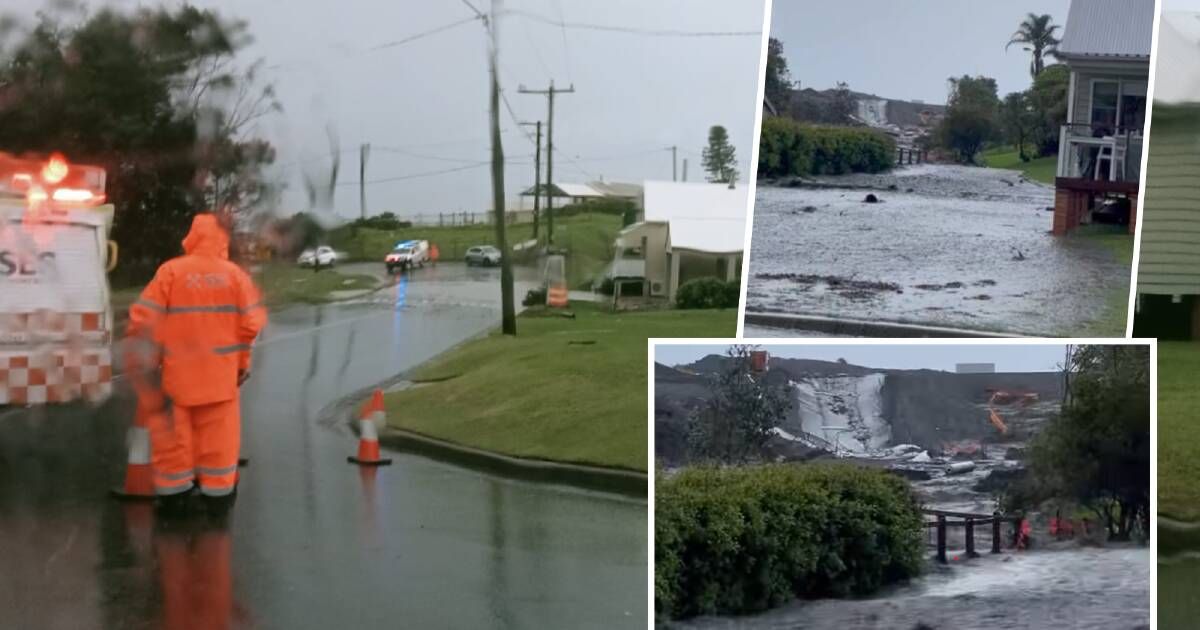 'Storm water blockage' caused dam to overflow in…