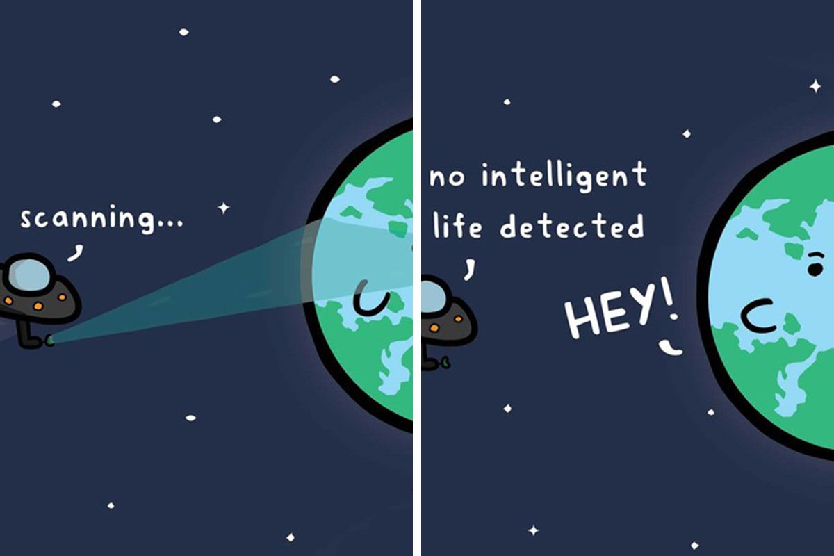 Cosmic Humor: 41 Educational Comics About Outer Space…