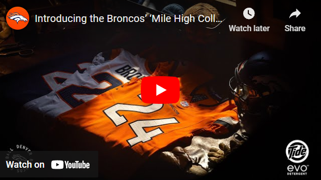 Broncos unveil new uniforms in ‘Mile High Collection’…