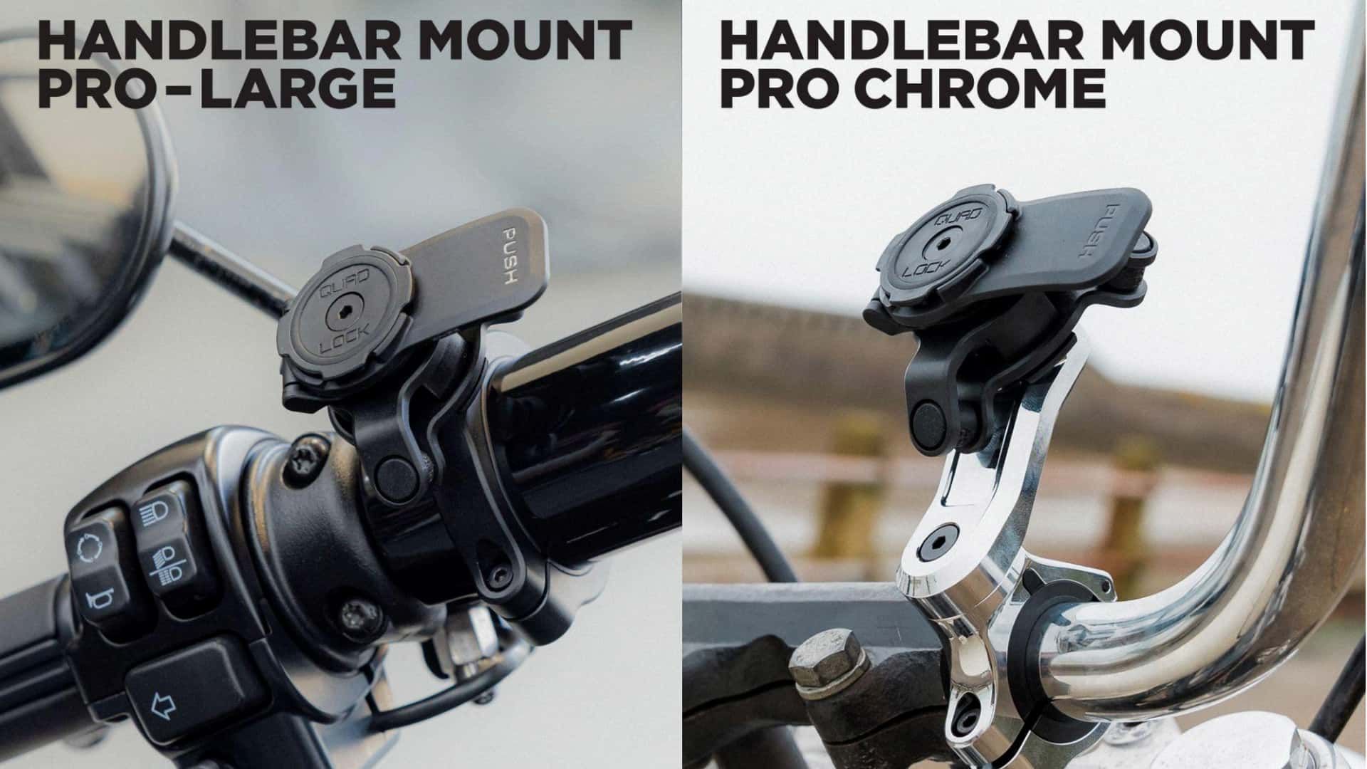 Quad Lock Has New Mounts For Cruiser Motorcycles With…