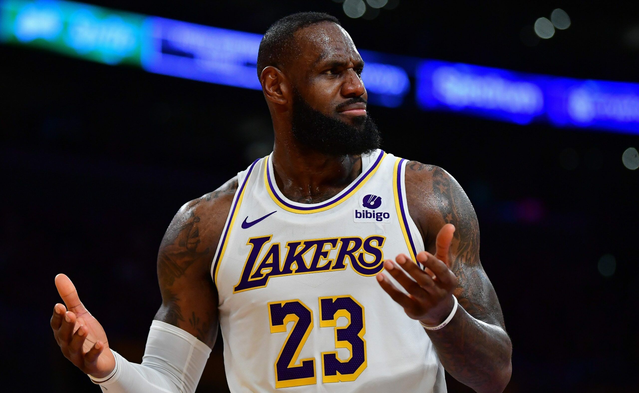 LeBron James and the Lakers complaining about…