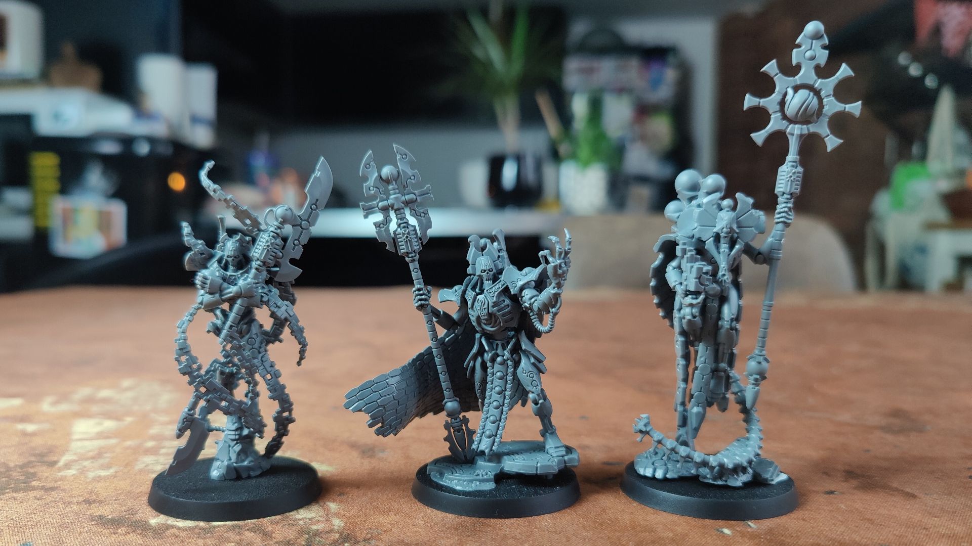 The new Warhammer 40K Necron models are great quality…