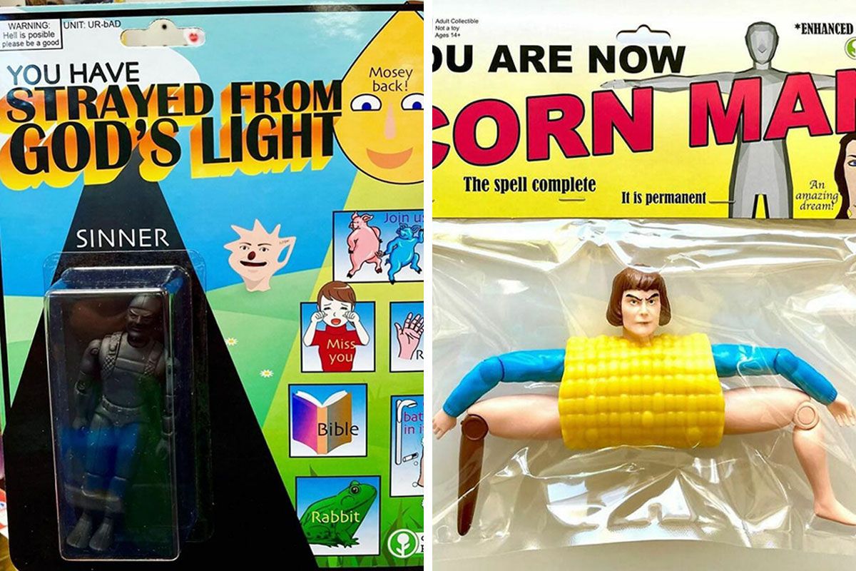 40 Hilarious Fake Products Placed Among Real Ones In…