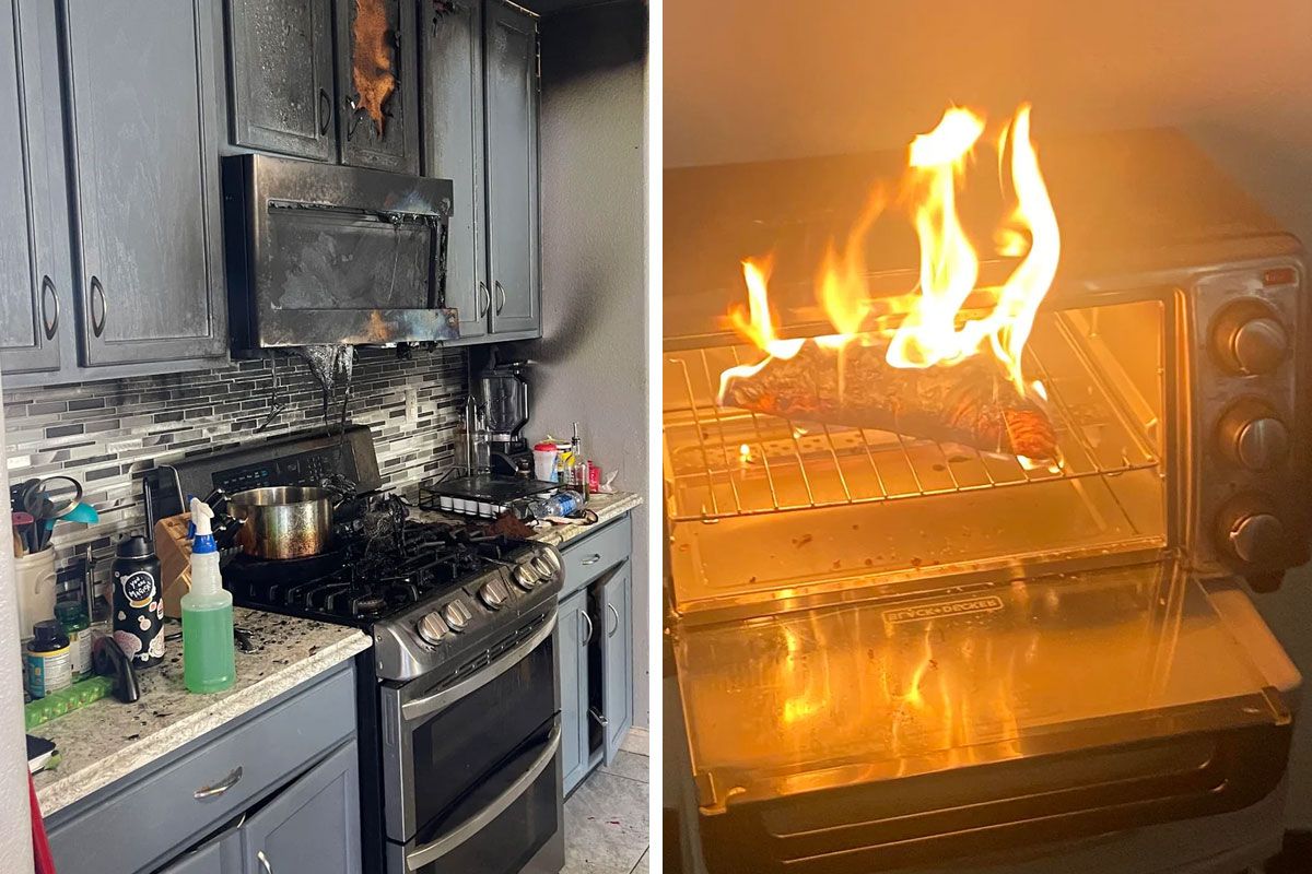 50 Of The Funniest Cooking Accidents And Fails (New…