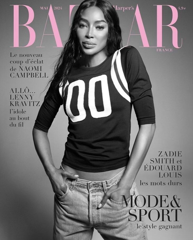 Naomi Campbell Just Graced the Cover of Harper's…
