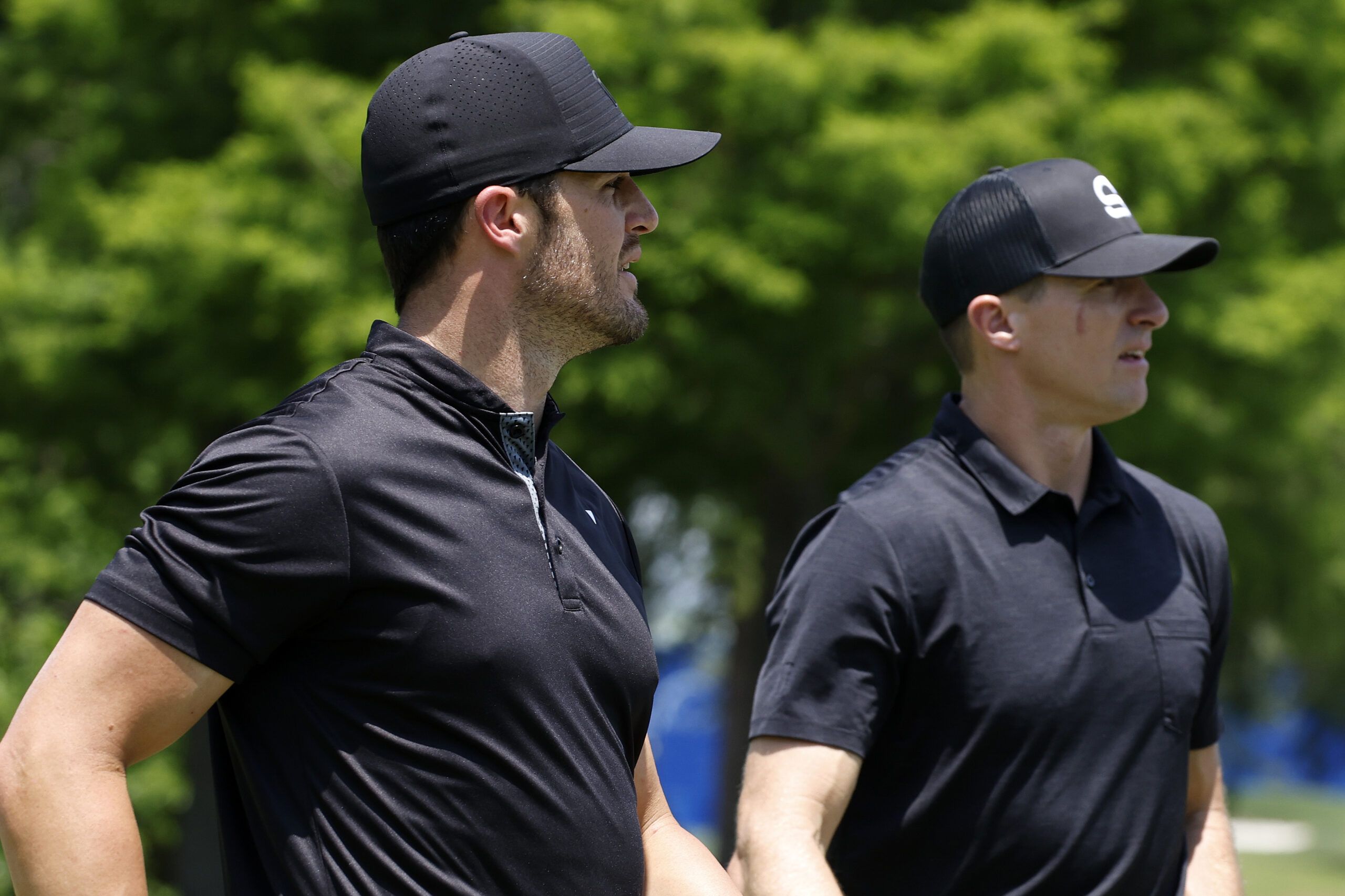 Drew Brees and Derek Carr team up at Zurich Classic…