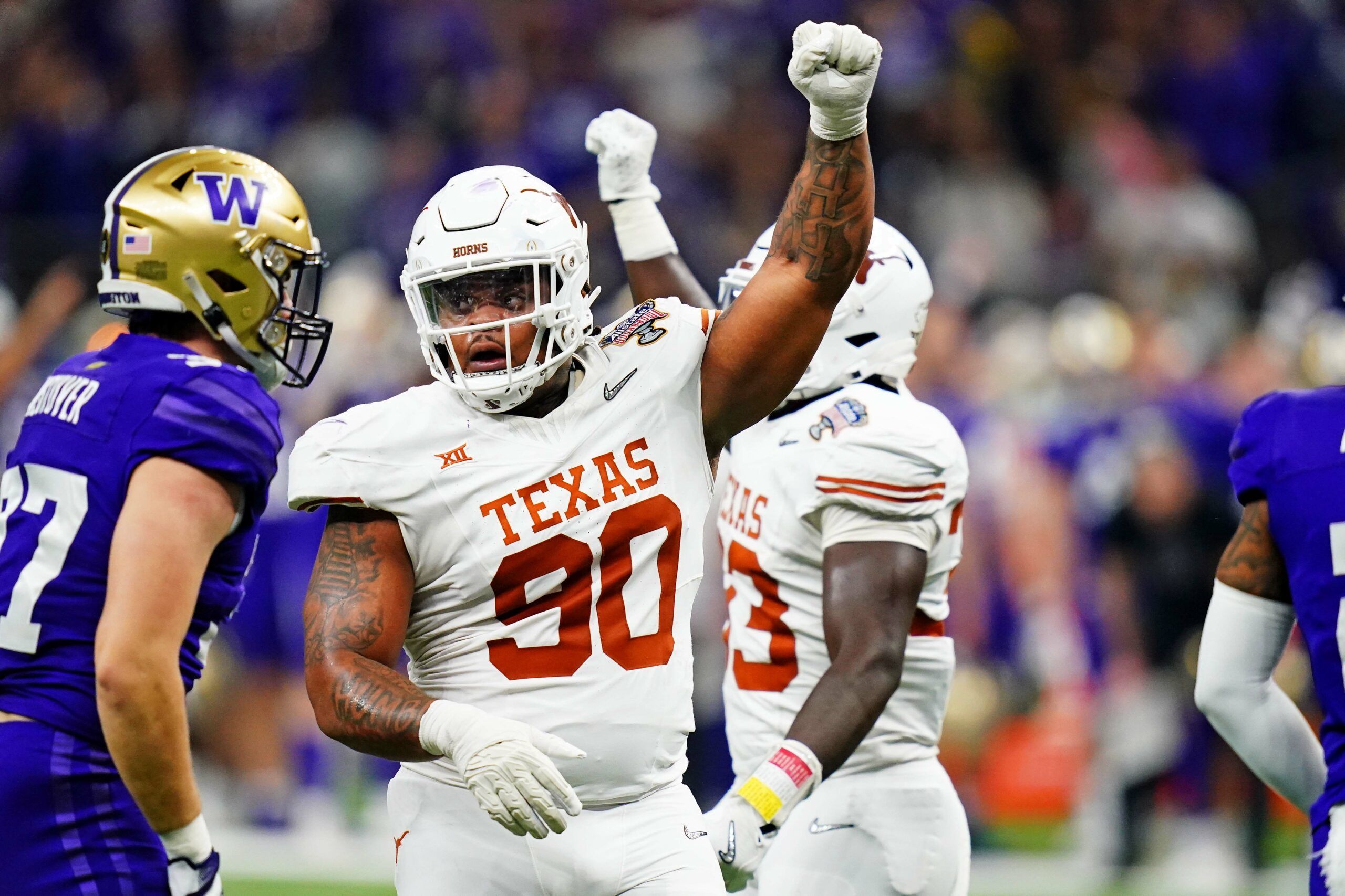 Seattle Seahawks select Texas DI Byron Murphy II with…