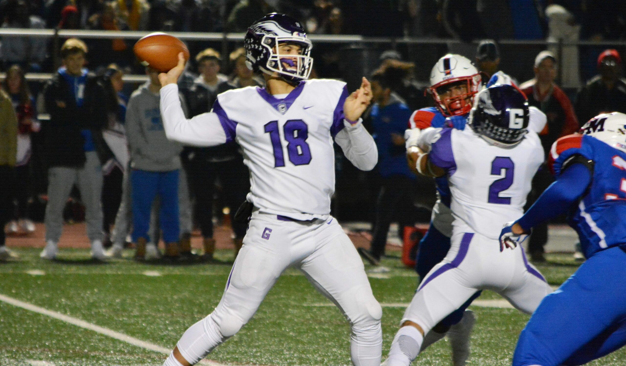 A throwback to Caleb Williams’ championship-winning…