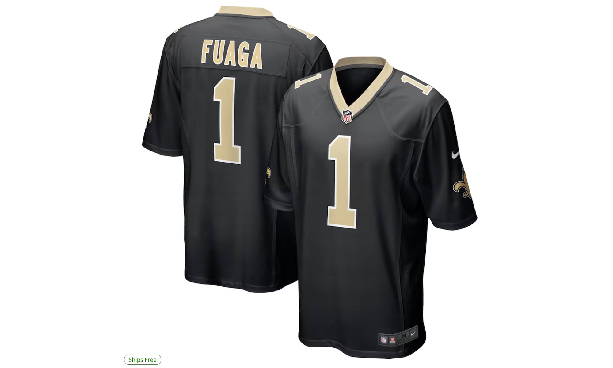 Taliese Fuaga New Orleans Saints jersey: How to buy…