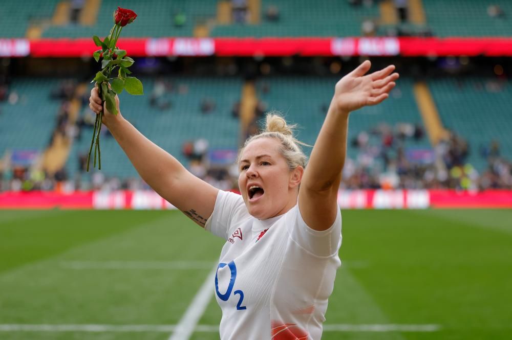 England’s Marlie Packer: ‘I’d give my son the world