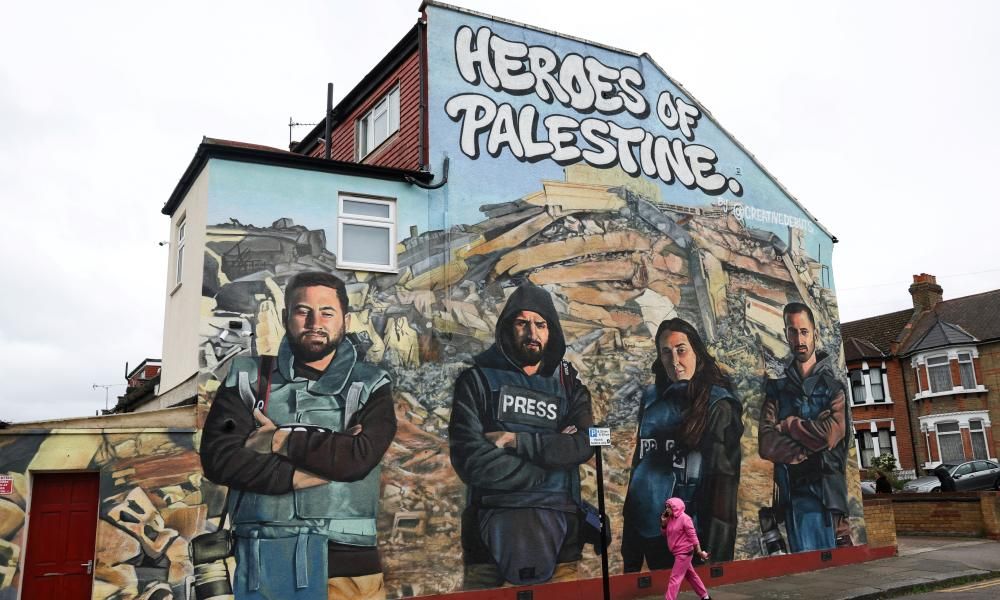 Pro-Palestine murals in London face council review and…