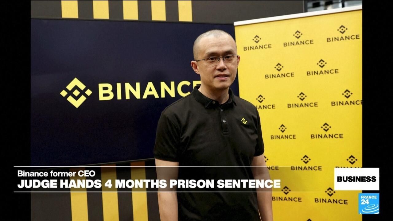 Ex-Binance CEO sentenced to four months in US prison…