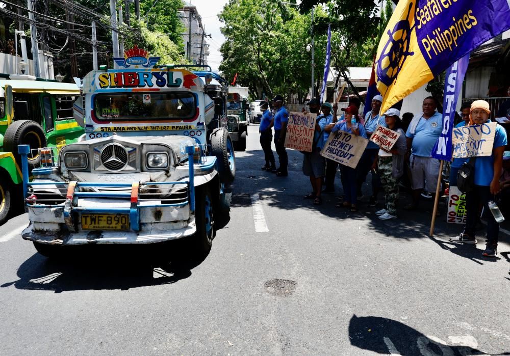 Jeepney strike under way in Philippines as deadline to…
