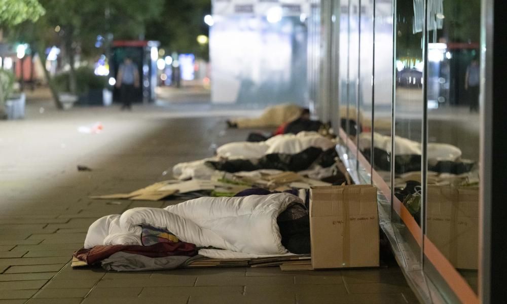 Homelessness jumps 16% in England, laying bare scale…