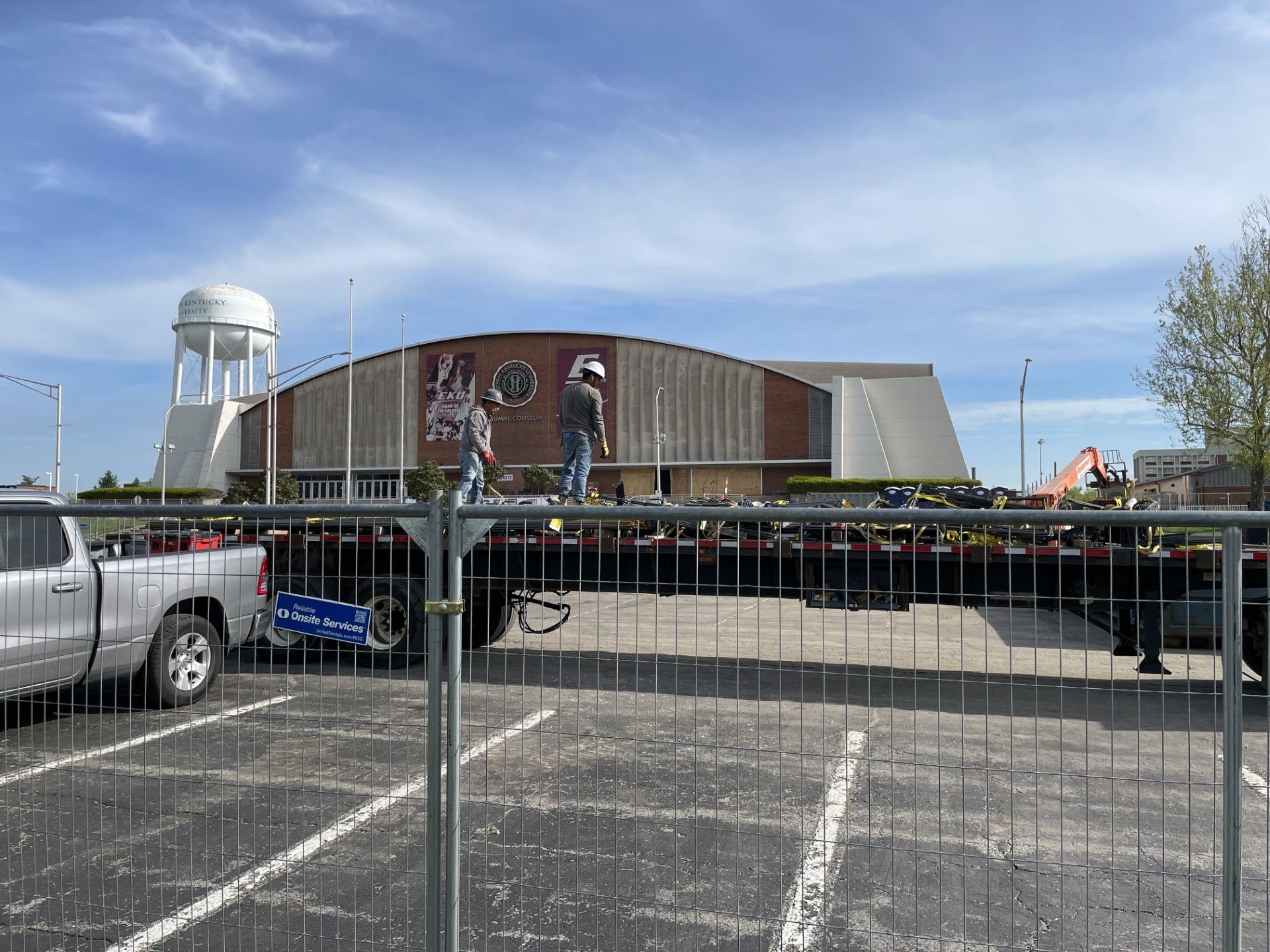 Eastern Kentucky University's Alumni Coliseum…