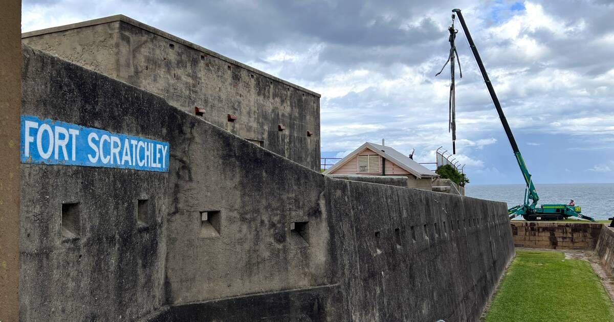 The mystery of the giant mythic hero at Fort Scratchley