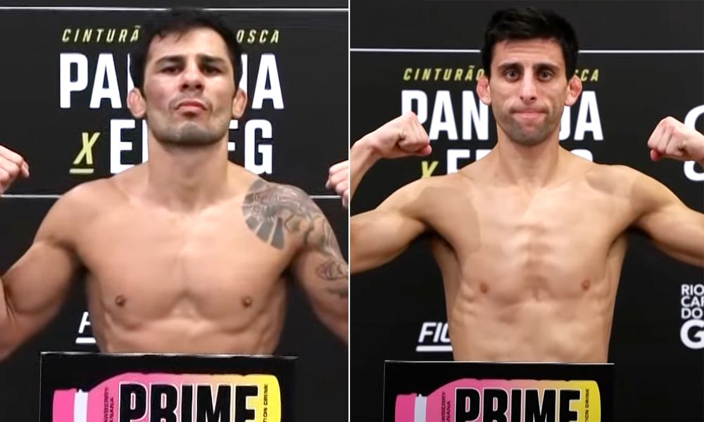 UFC 301 main, co-main event official weigh-in…