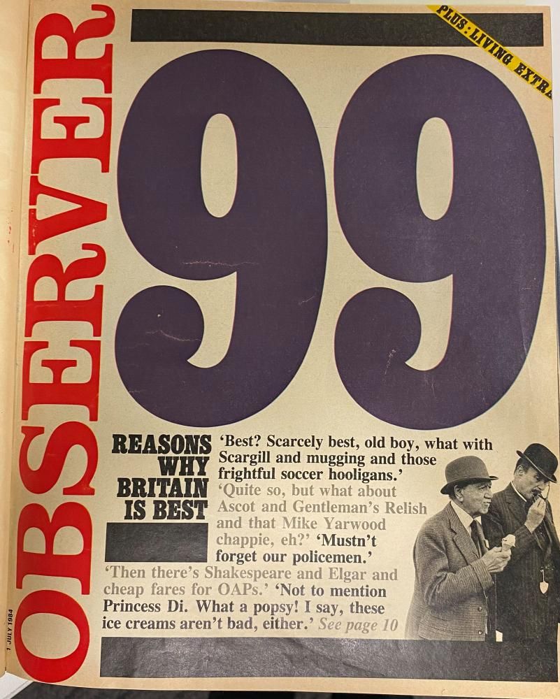Why Britain was still Great in 1984