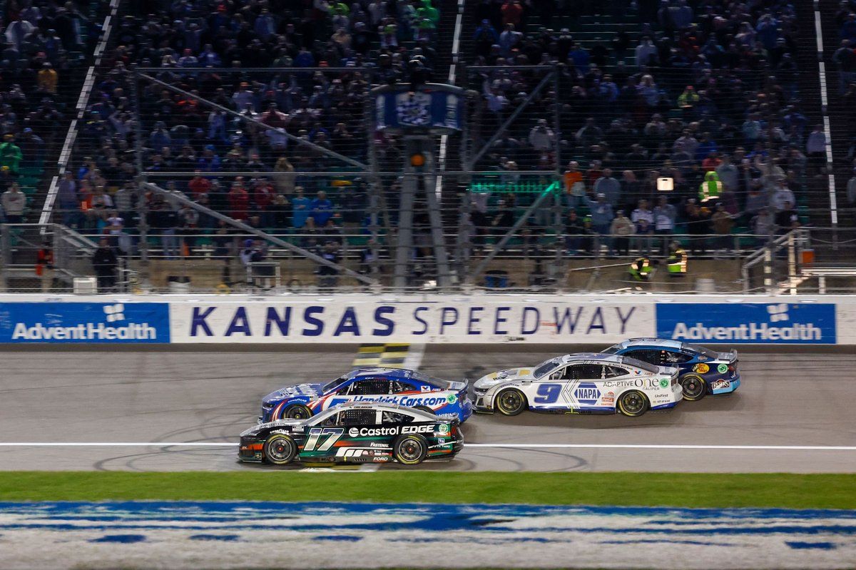 Kansas NASCAR Cup: Larson beats Buescher in closest…