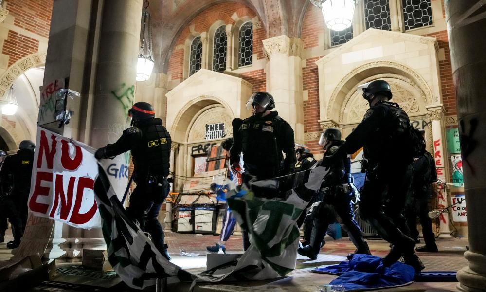 Police let violent mobs attack UCLA students. This is…