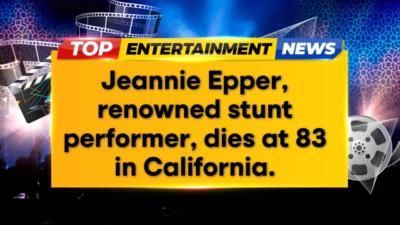 Stuntwoman Jeannie Epper, Pioneer Of Action Films,…