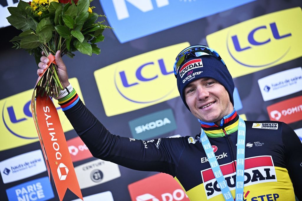 'Okaaaayyy let's go' - Remco Evenepoel training at…