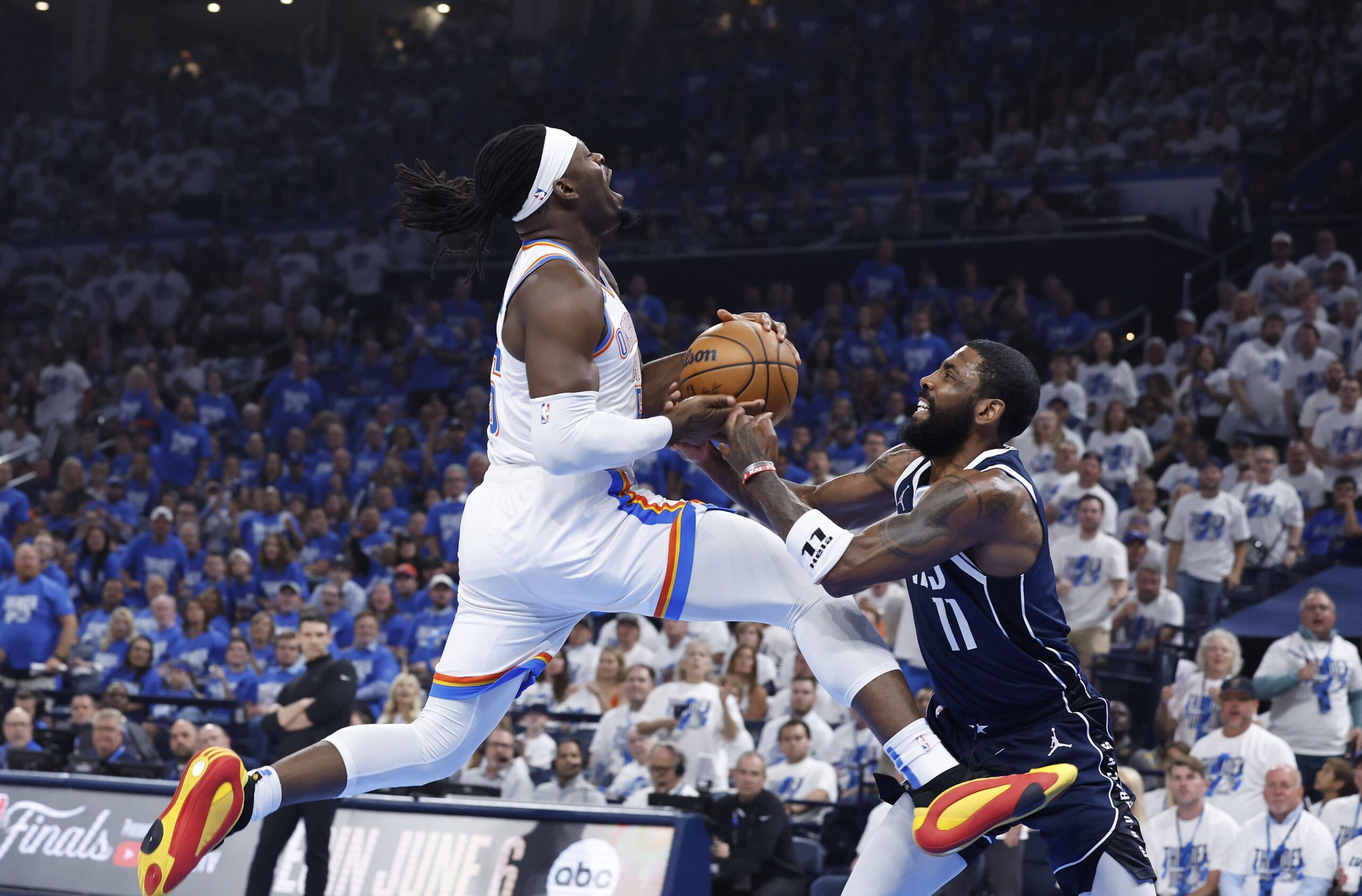 Kyrie Irving details Lu Dort’s defense after Thunder’s…