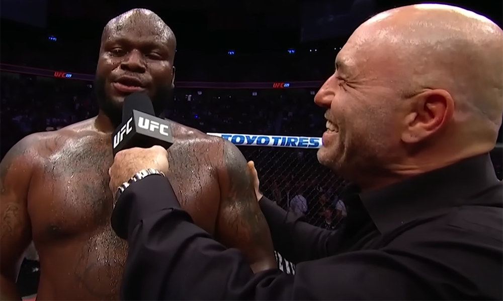 Derrick Lewis’ all-time best UFC octagon interview…