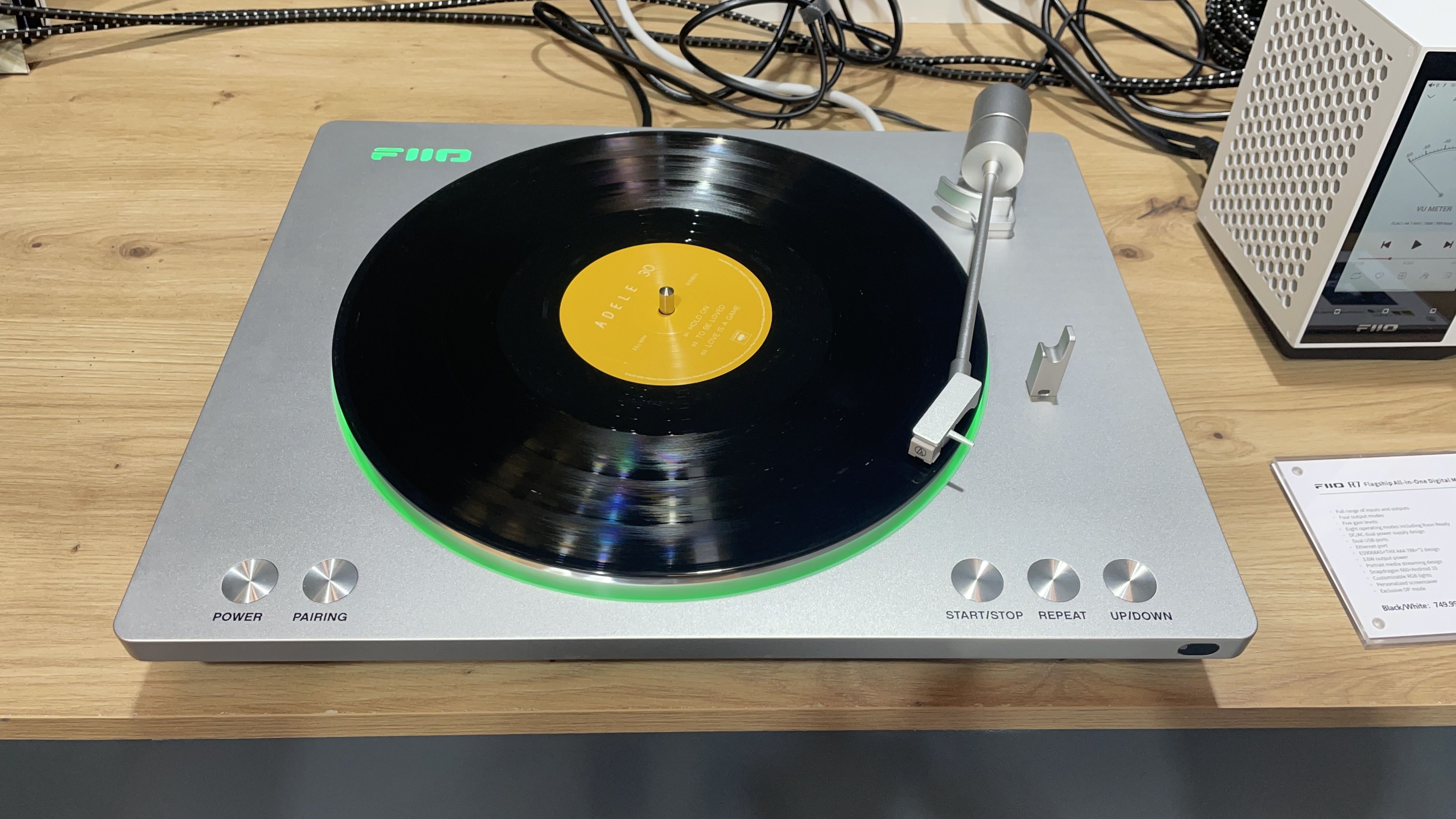 Fiio's fully automatic Bluetooth turntable promises a…