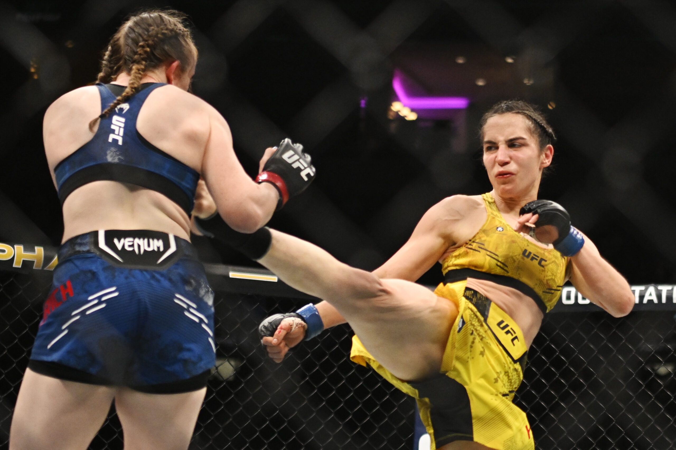 Veronica Hardy def. JJ Aldrich at UFC on ESPN 56: Best…