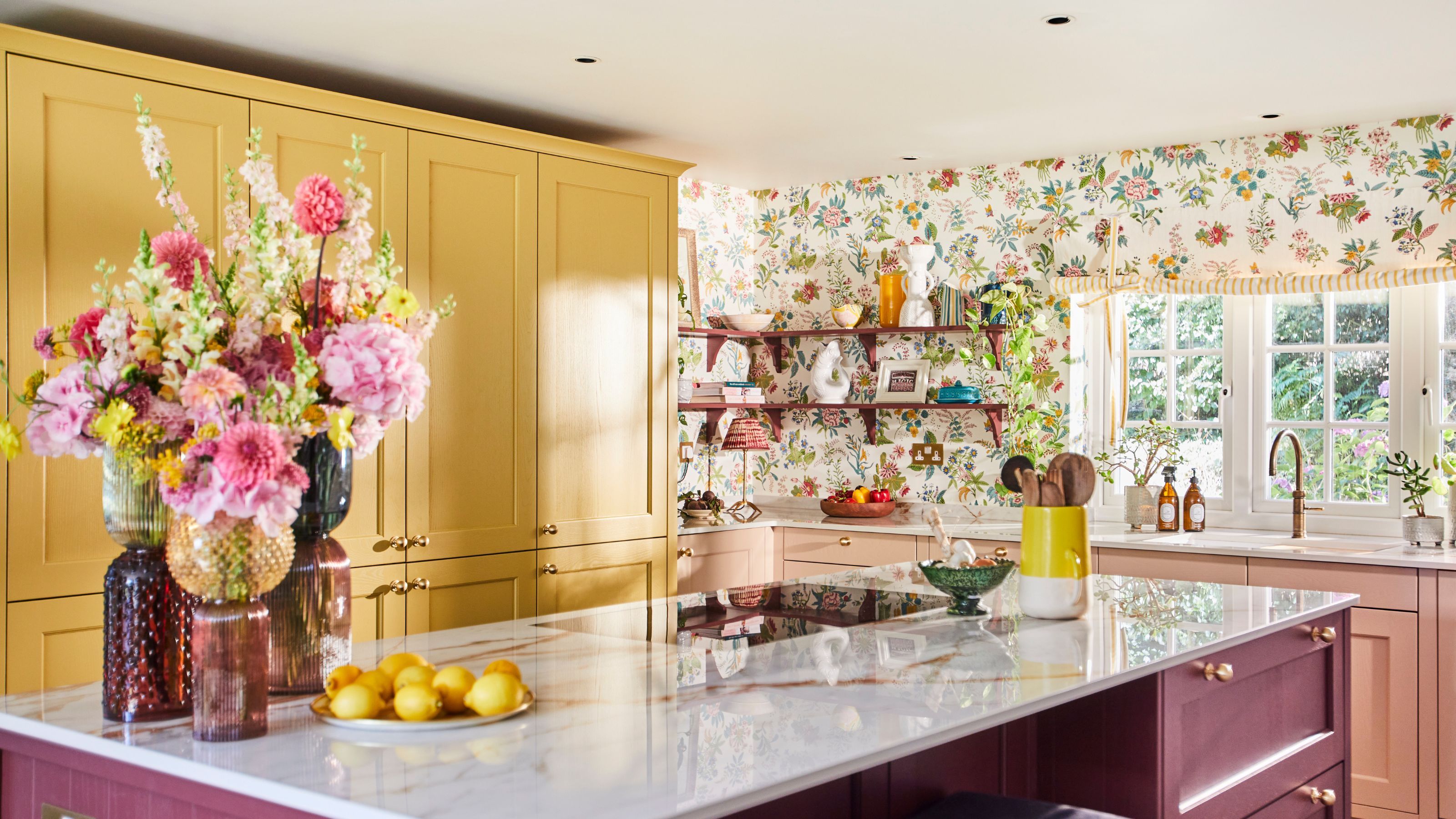 These 7 delightfully colorful kitchen ideas will help…