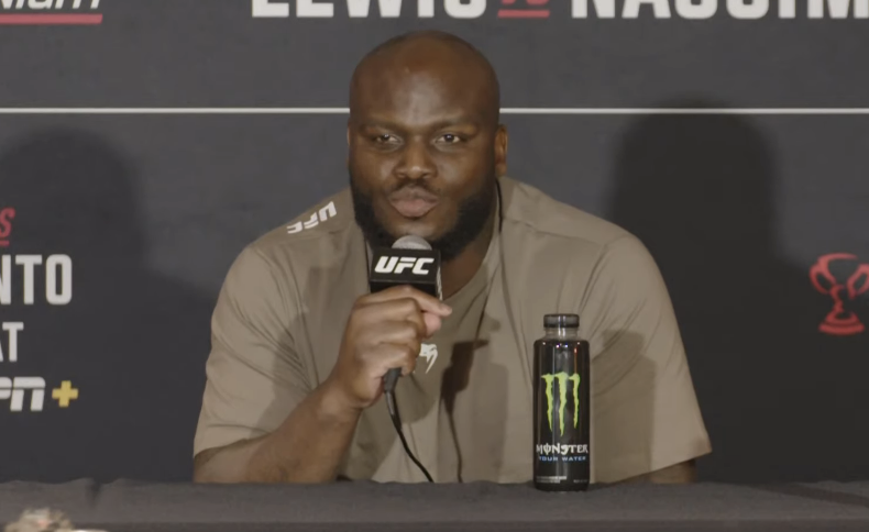 Derrick Lewis wants a WWE side hustle, but not at the…