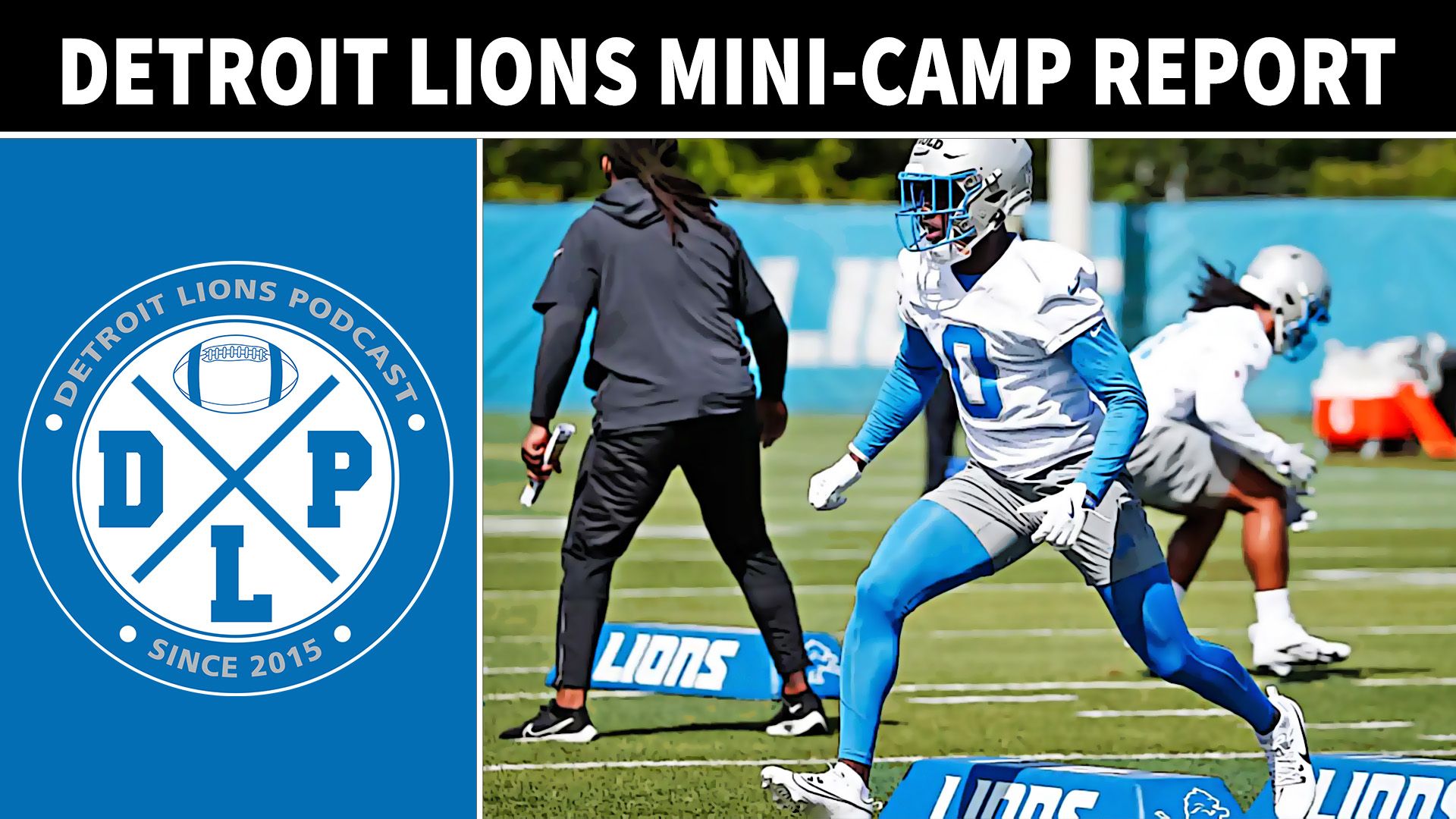 Watch: Lions rookie minicamp report via the Detroit…
