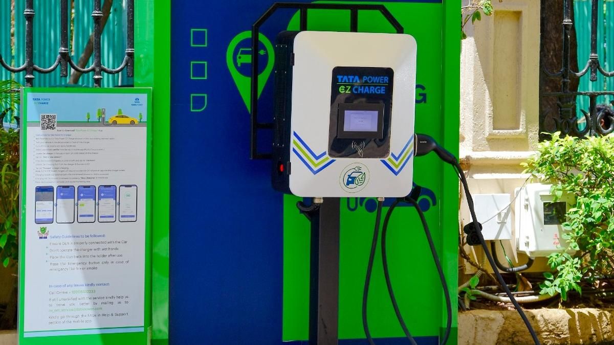 Tata Power installs 220 EV charging points across…
