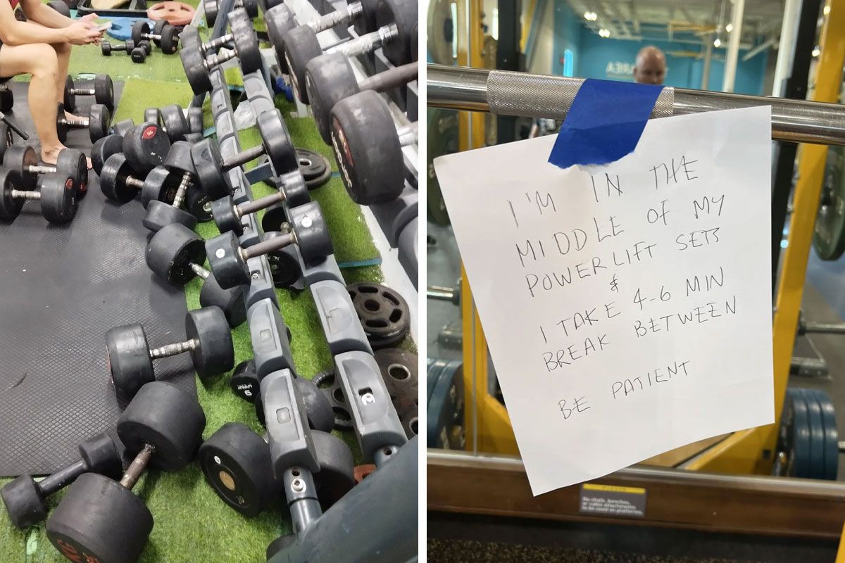30 Bizarre, Trashy, And Unhinged Encounters At The Gym…