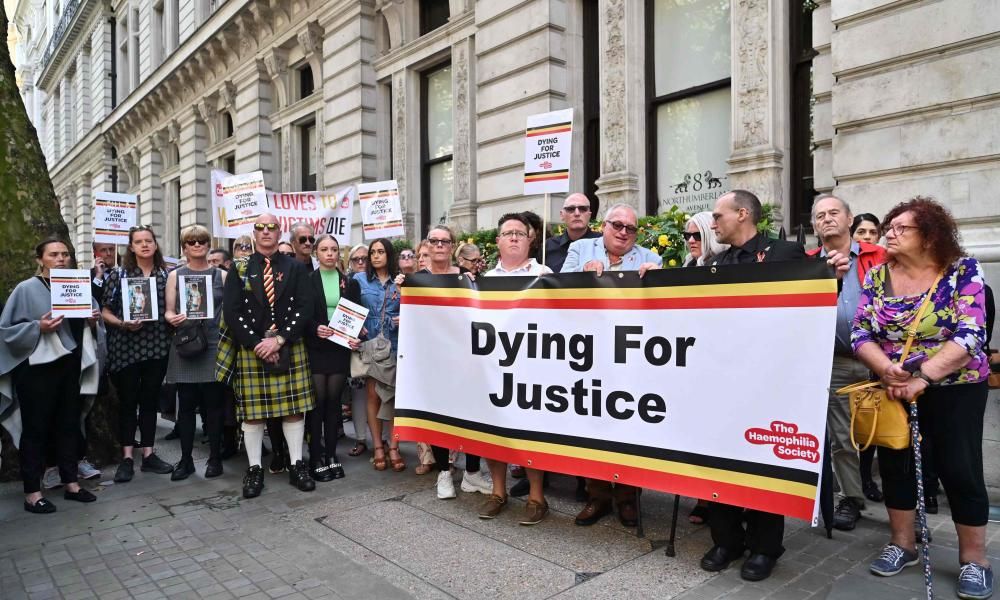 What is the NHS contaminated blood scandal and how did…