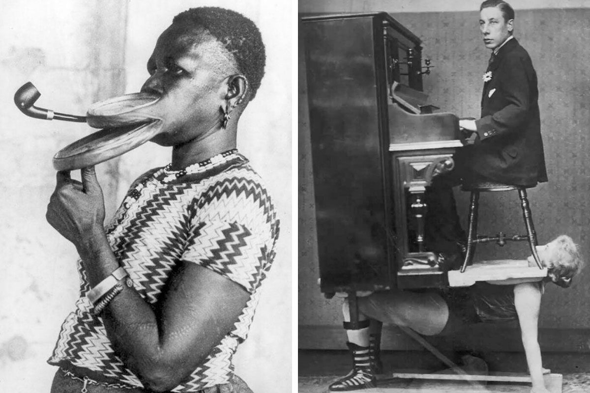 40 Photos Of Retro Circus Performers That Got People…