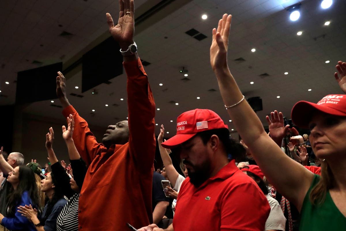 Jesus is their savior, Trump is their candidate.…