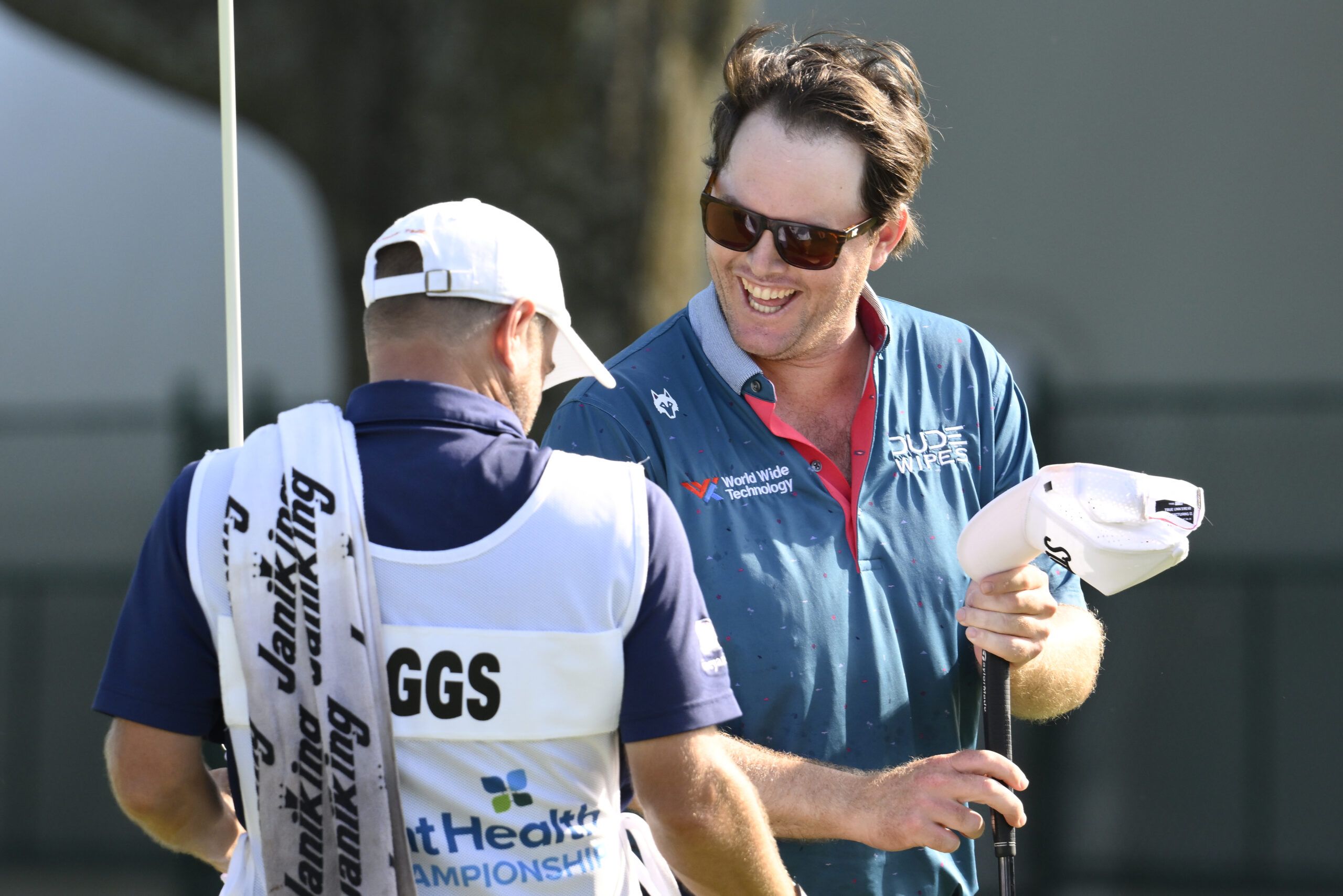 Harry Higgs holes out for eagle on 18 to force…