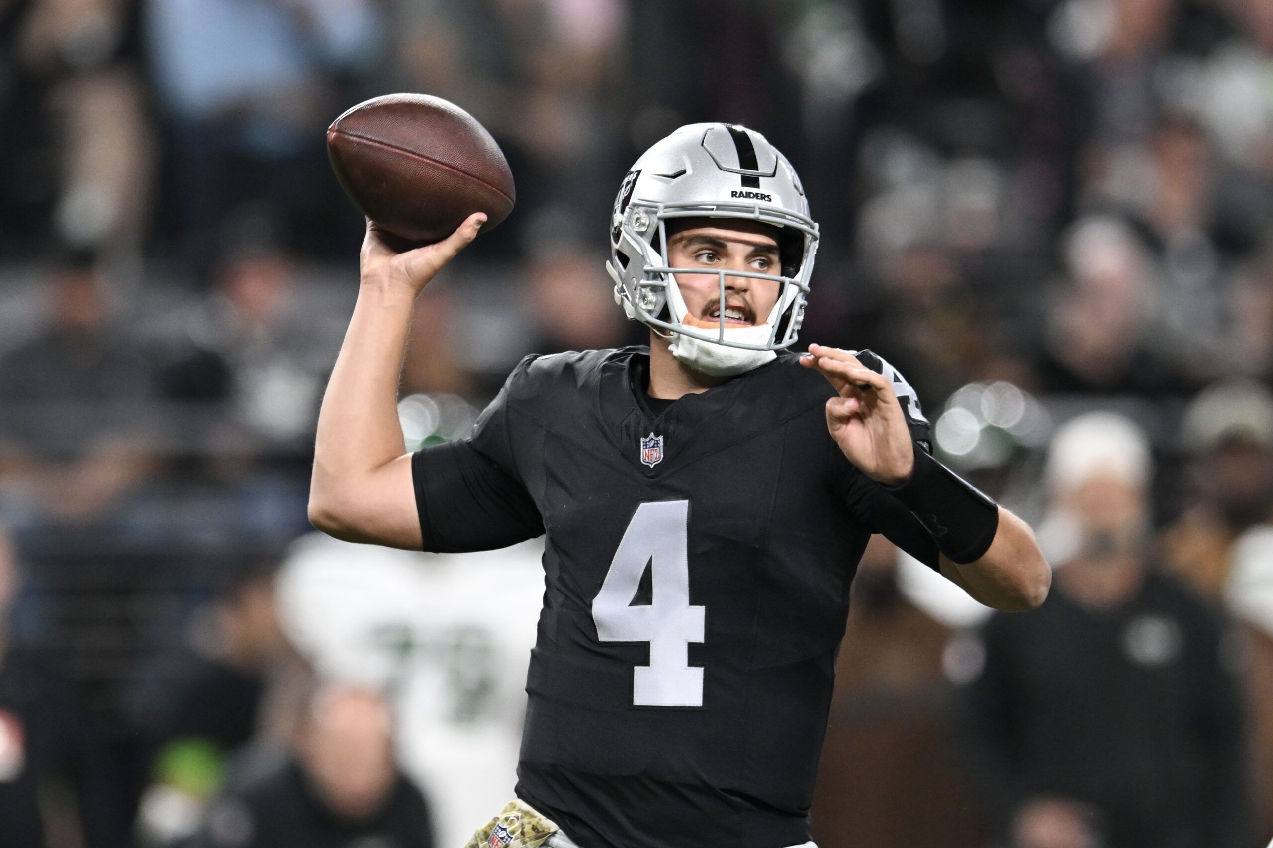 Raiders QB Aidan O’Connell ranked as third-worst…