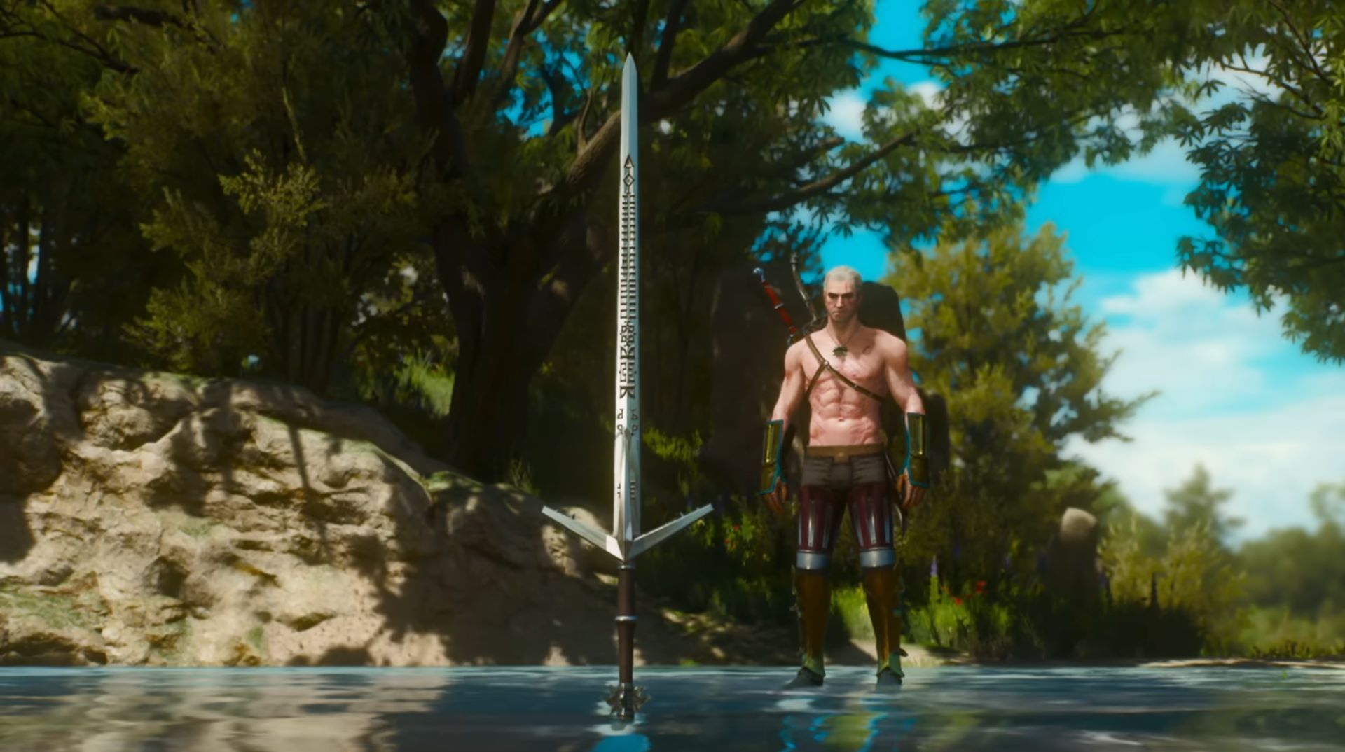 This iconic Witcher 3 sword made it into the RPG's…