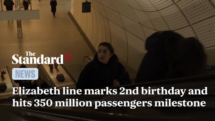 Elizabeth line hits 350million passengers milestone as…