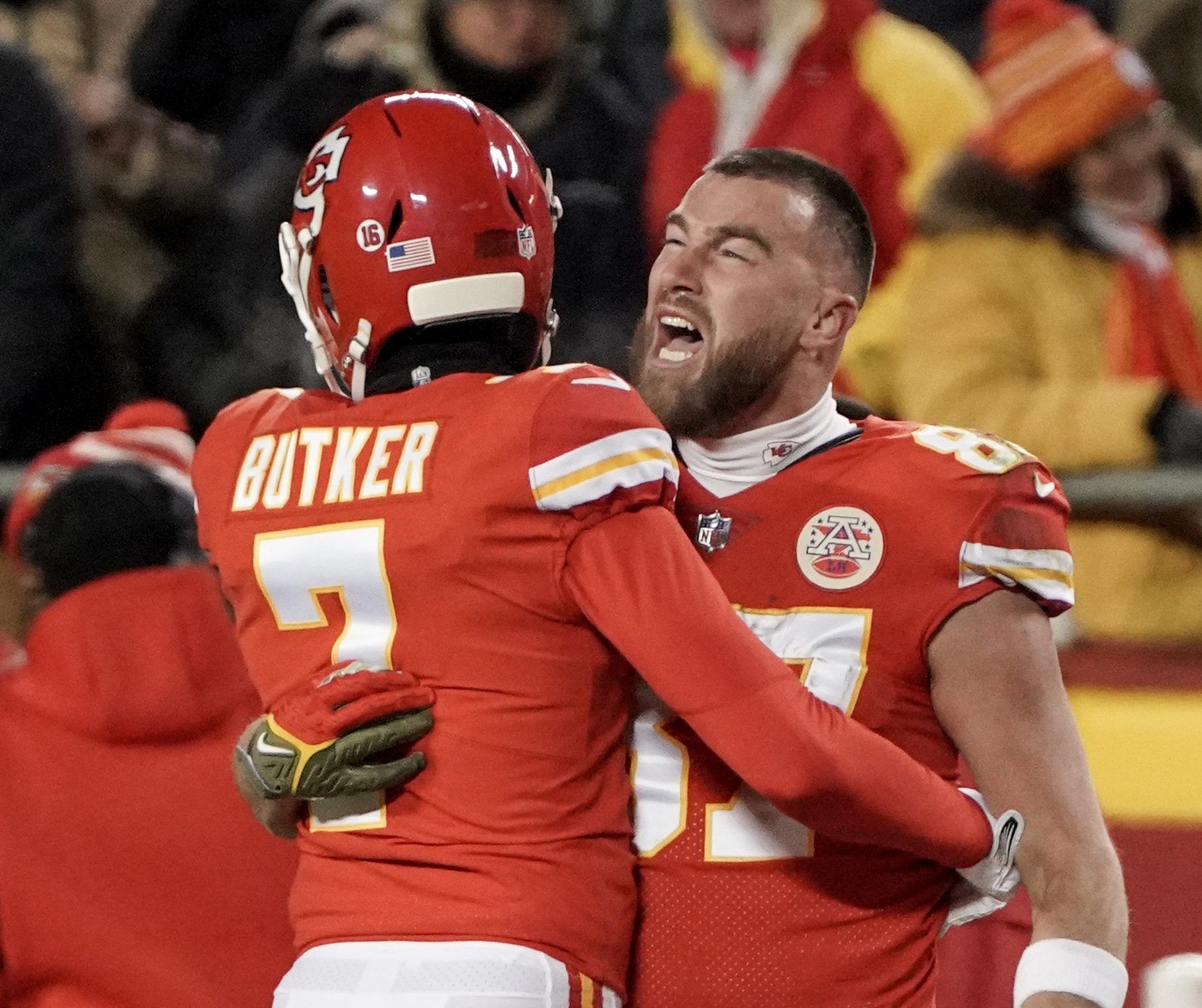 Jason Kelce perfectly mocked Harrison Butker after…