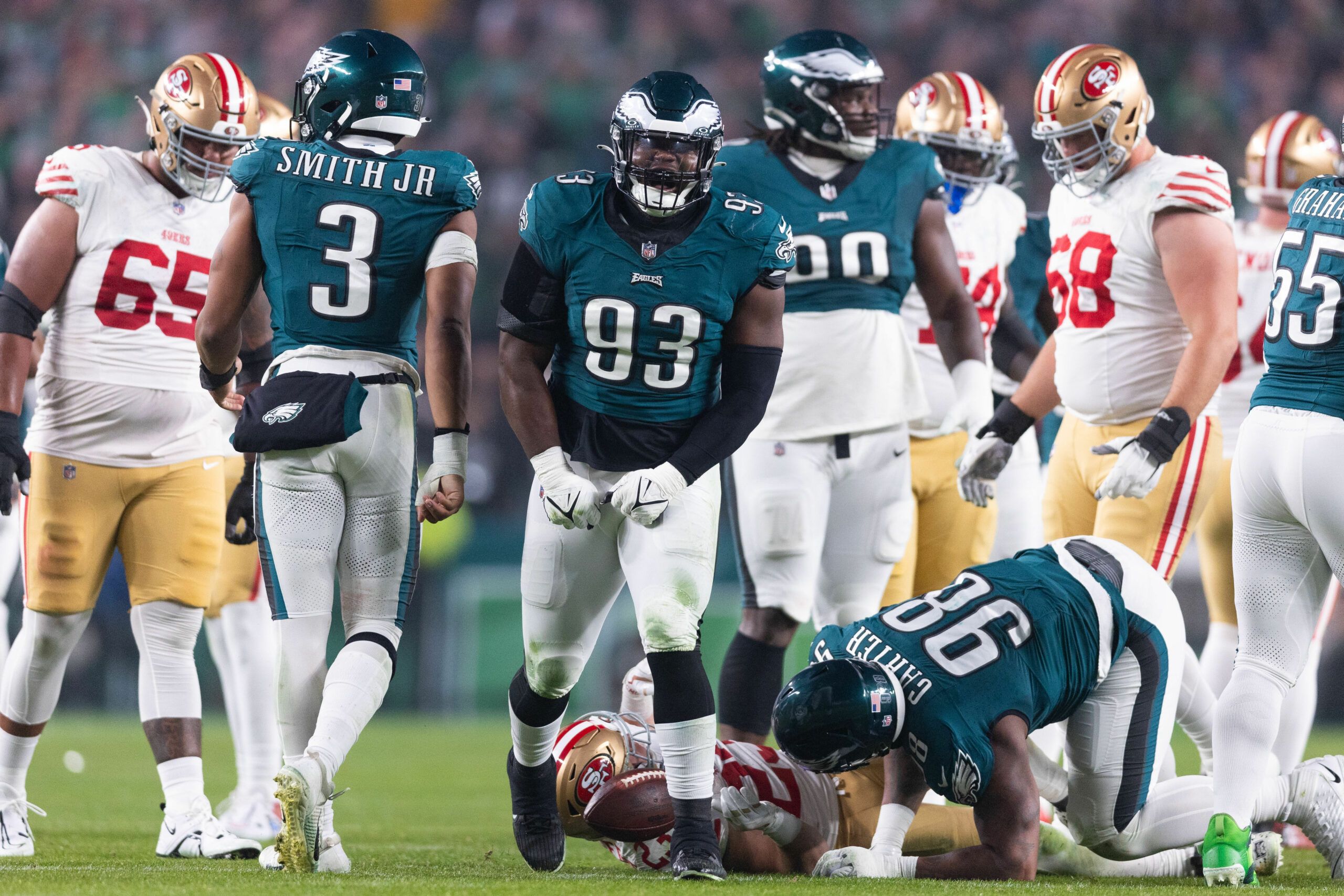 Depth at defensive tackle named the Eagles biggest…