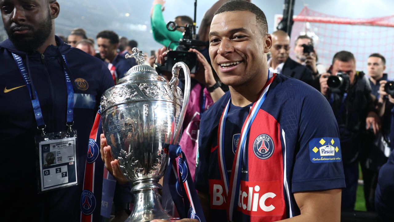 French superstar Mbappe to leave PSG 'with head held…